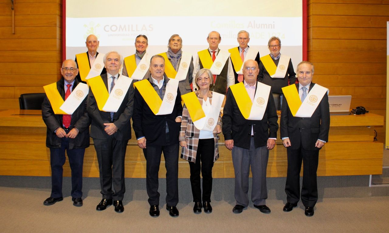 Celebramos el 50º Aniversario de la promoción Comillas ICADE de 1974